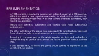 Business Process Re-engineering (BPR) | PPTX