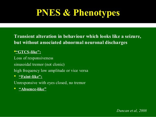 PNES/functional neurology CME AKUH Nairobi 12th January 2015