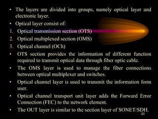 Advances in optical fiber communication | PPTX