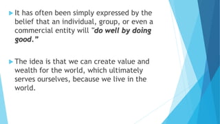 Think in Enlightened Self-interest | PPTX