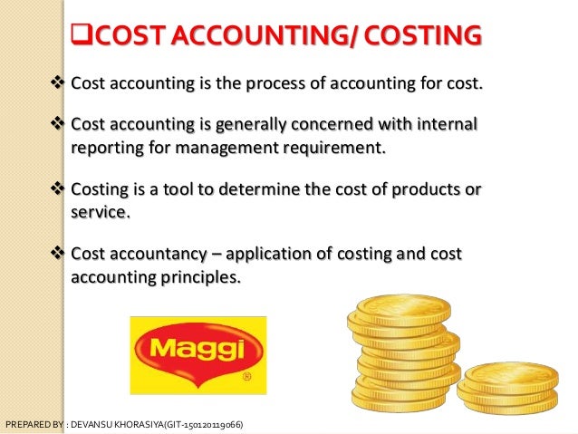 Types Of Costs (Economics & Management Purpose)