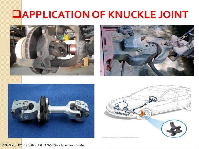 Cotter & Knuckle Joints