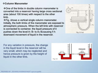 PRESSURE & HEAD (PART-1) | PPTX
