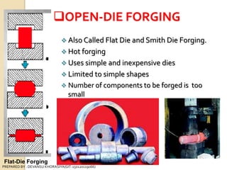 Forging Methods (Related to Manufacturing Processes) | PPT