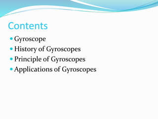 Gyroscope | PPTX