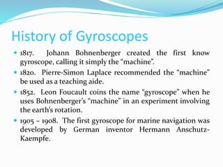 Gyroscope | PPTX