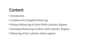 DYNAMICS OF MACHINES (2161901) | PPTX