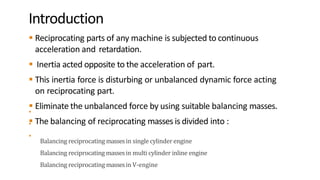 DYNAMICS OF MACHINES (2161901) | PPT