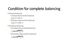 DYNAMICS OF MACHINES (2161901) | PPT