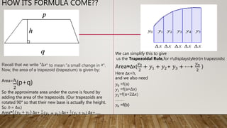 trapezoidal and simpson's 1/3 and 3/8 rule | PPTX