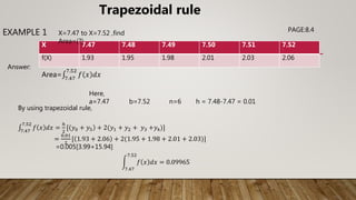 trapezoidal and simpson's 1/3 and 3/8 rule | PPTX