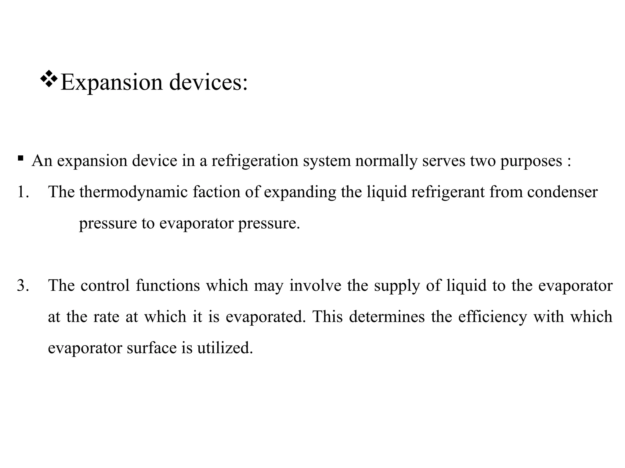 presentation on expansion devices | PPT