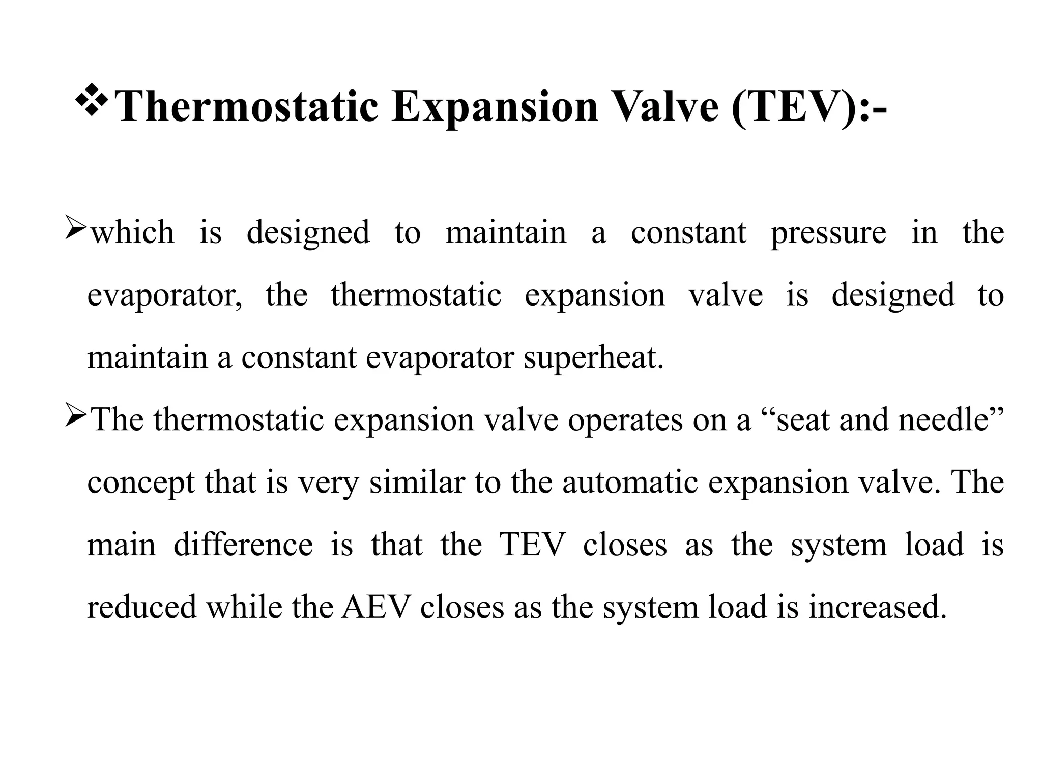 presentation on expansion devices | PPT