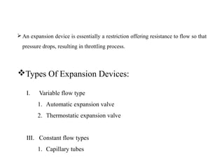 presentation on expansion devices | PPT