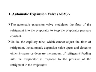 presentation on expansion devices | PPT