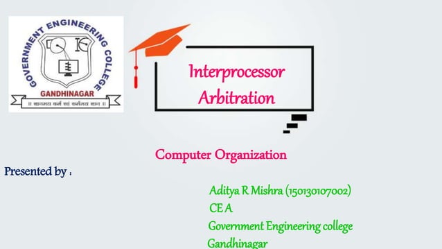 interprocessor arbitration | PPTX