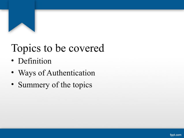 Challenge Response Authentication | PPT | Information and Network ...