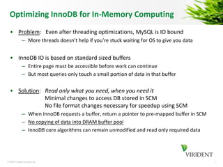Using Storage Class Memory | PDF