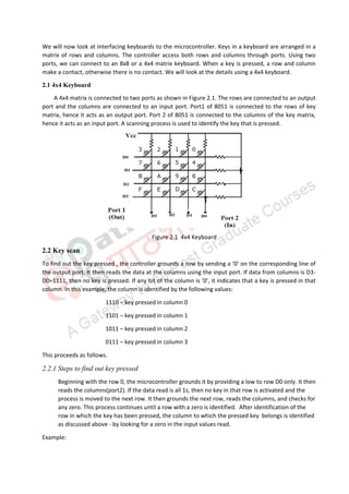 Microcontroladores: El microcontrolador 8051 con LCD 16x2 | PDF