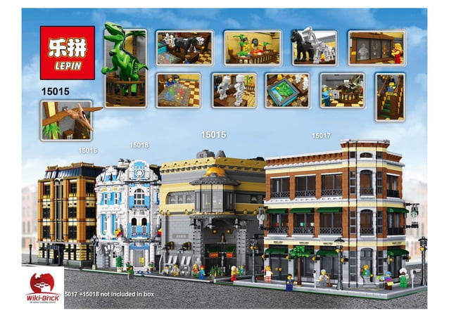 Manual Instruction for LEPIN 15015 THE RIVENDELL MUSEUM OF NATURAL ...