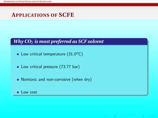Supercritical Fluid Extraction of Sesame seed | PPT