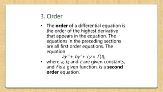 Differential Equations | PPTX