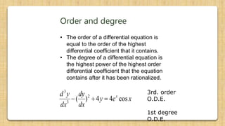 Differential Equations | PPTX