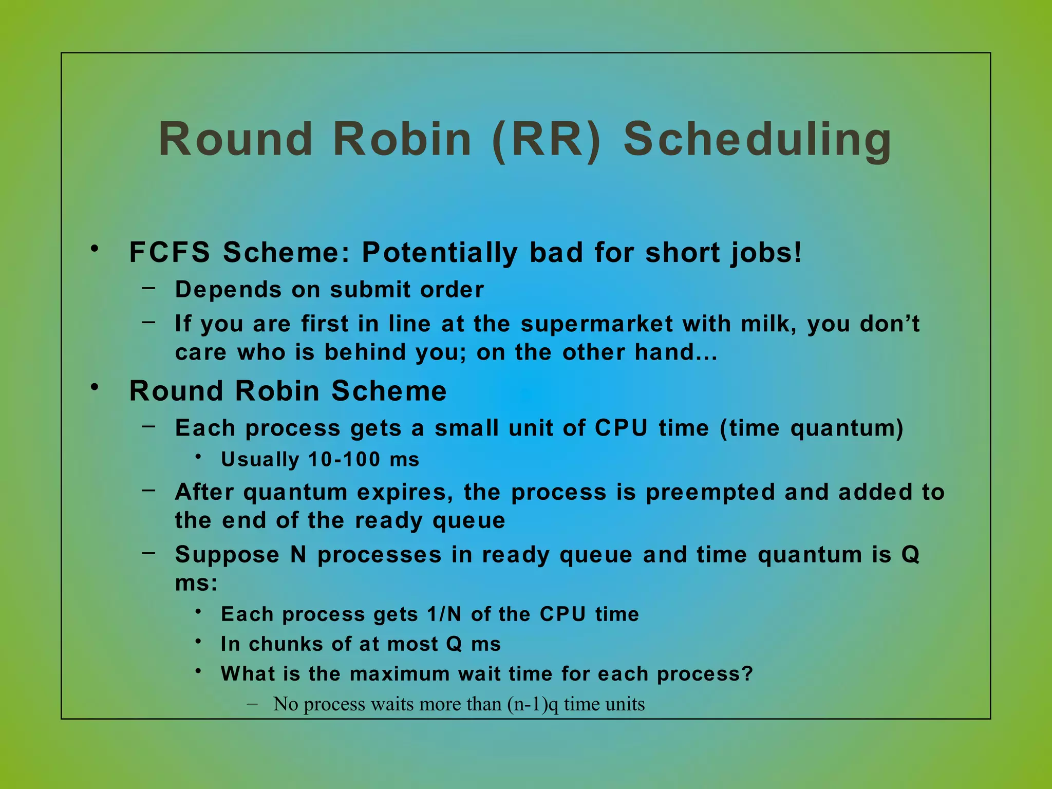 Operating Systems Process Scheduling Algorithms | PPT Operating Systems Process Scheduling Algorithms | PPT