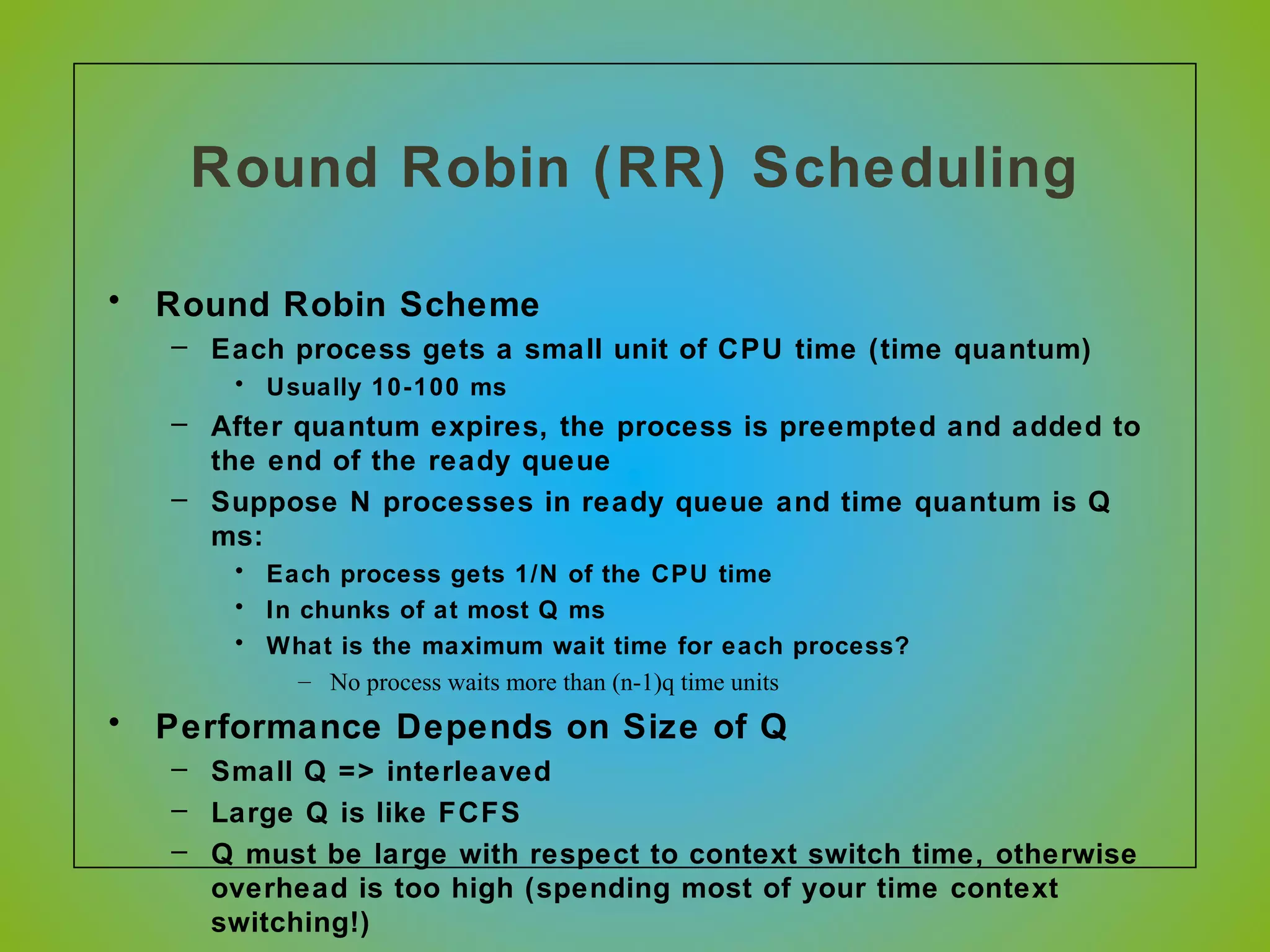 Operating Systems Process Scheduling Algorithms | PPT Operating Systems Process Scheduling Algorithms | PPT