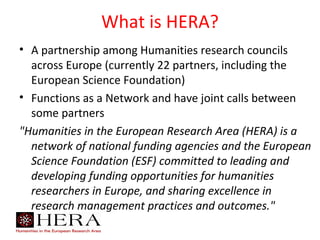 HERA Cultural Encounters Information Session - Introduction ...