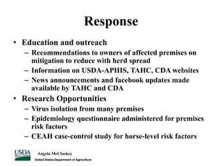 Dr. Christie Mayo - Vesicular Stomatitis Virus Update | PPTX
