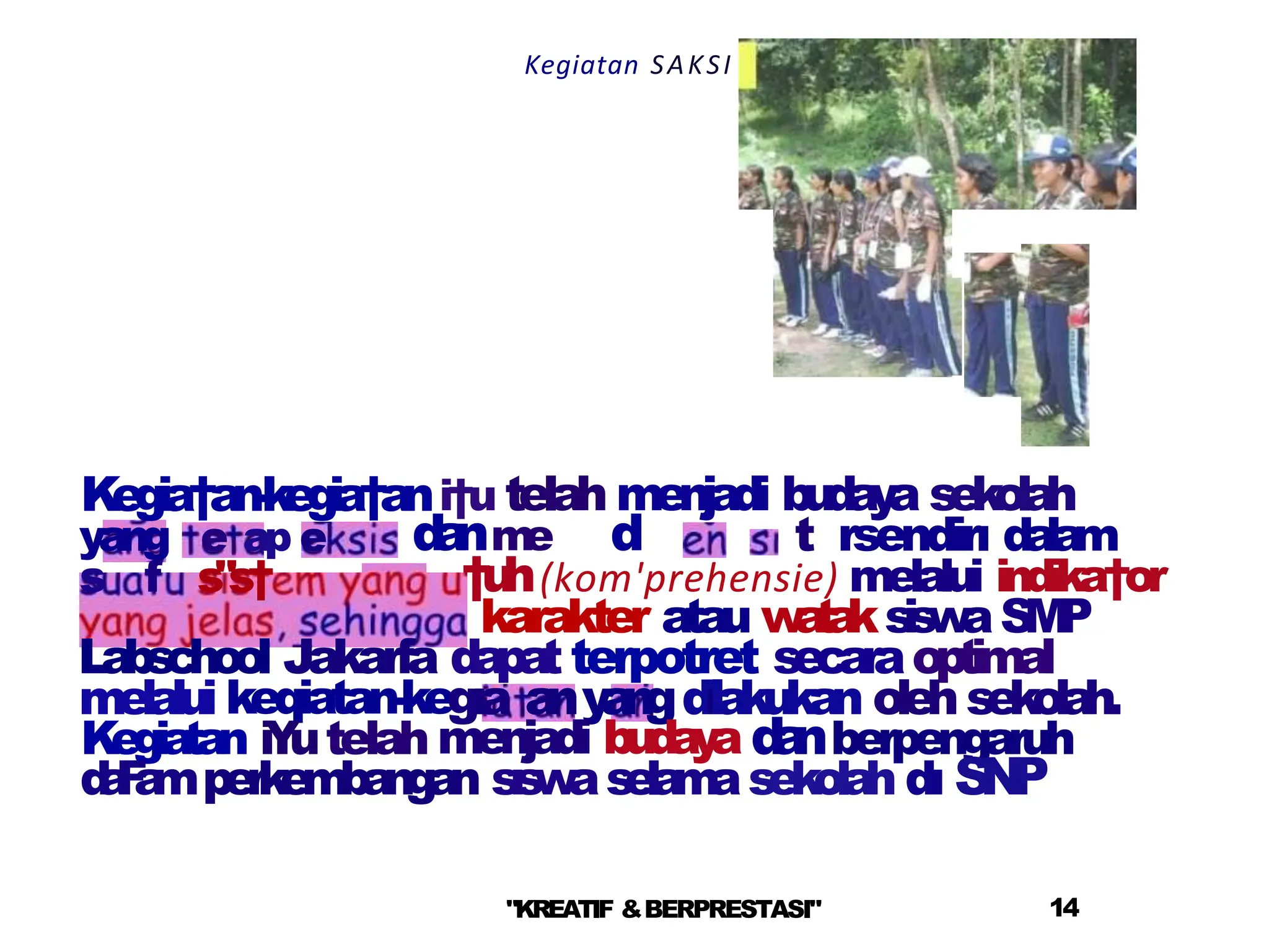 PRESENTASI BUDAYA SEKOLAH YANG BERPIHAK PADA SISWA | PPT