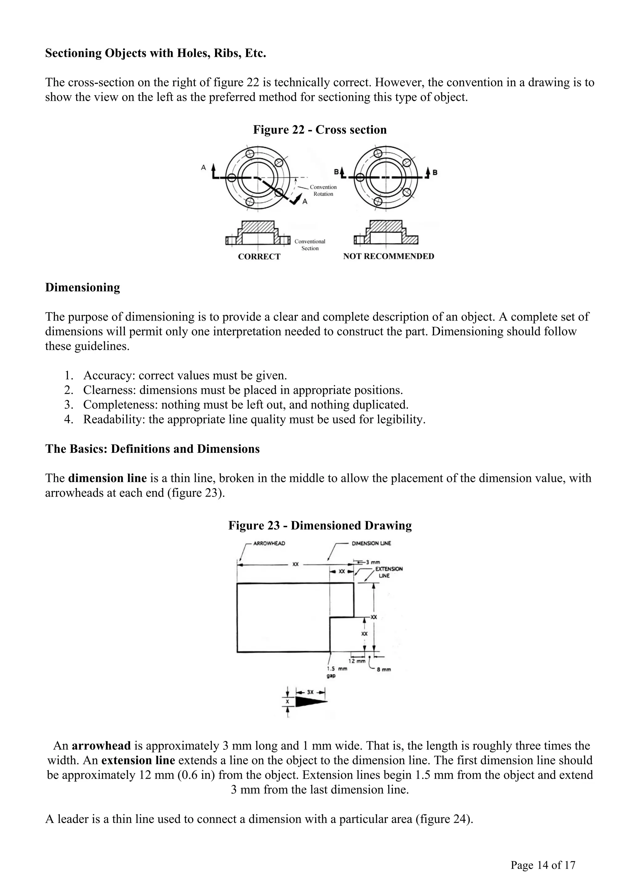 mechanical engineering drawing | PDF