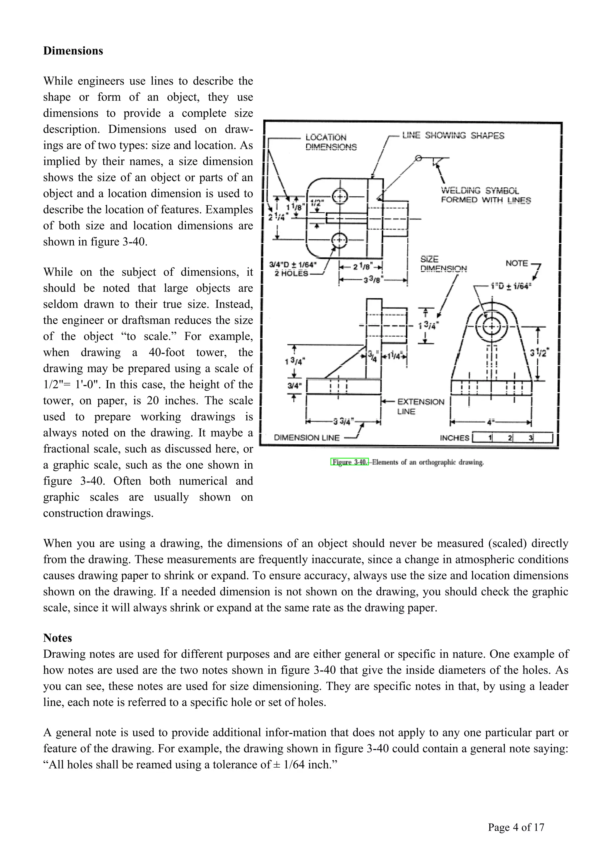 mechanical engineering drawing | PDF