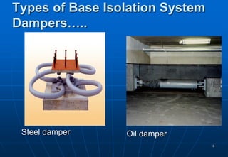 Base isolation and its Application By Mukesh Singh Ghuraiya | PDF