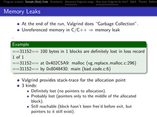 150412 38 beamer methods of binary analysis | PPT