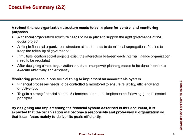 Implementing rigorous financial management | PDF