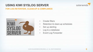 Get Your **IT Together: Log Retention, Clean-Up, & Compliance | PPT