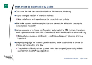 Market Risk System Bnp Paribas | PDF