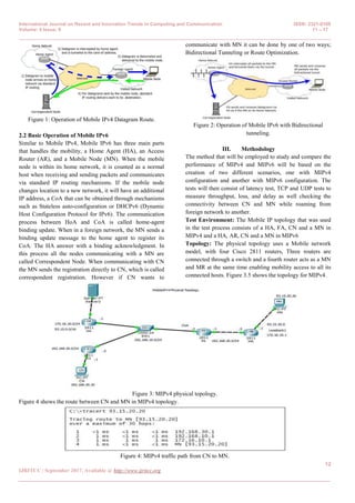 Comparision study of MobileIPv4 and MobileIPv6 | PDF
