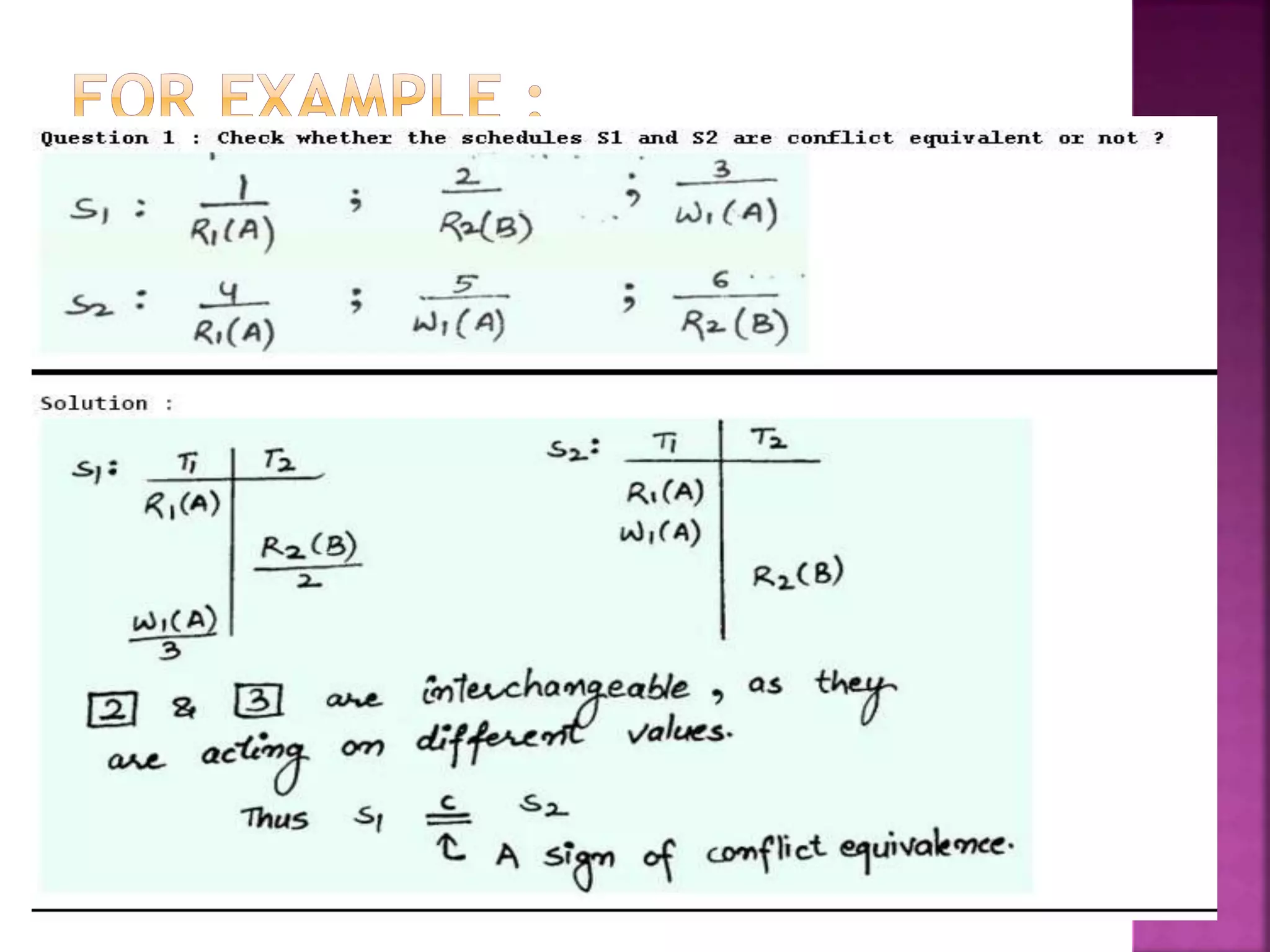 serializability in dbms | PPTX