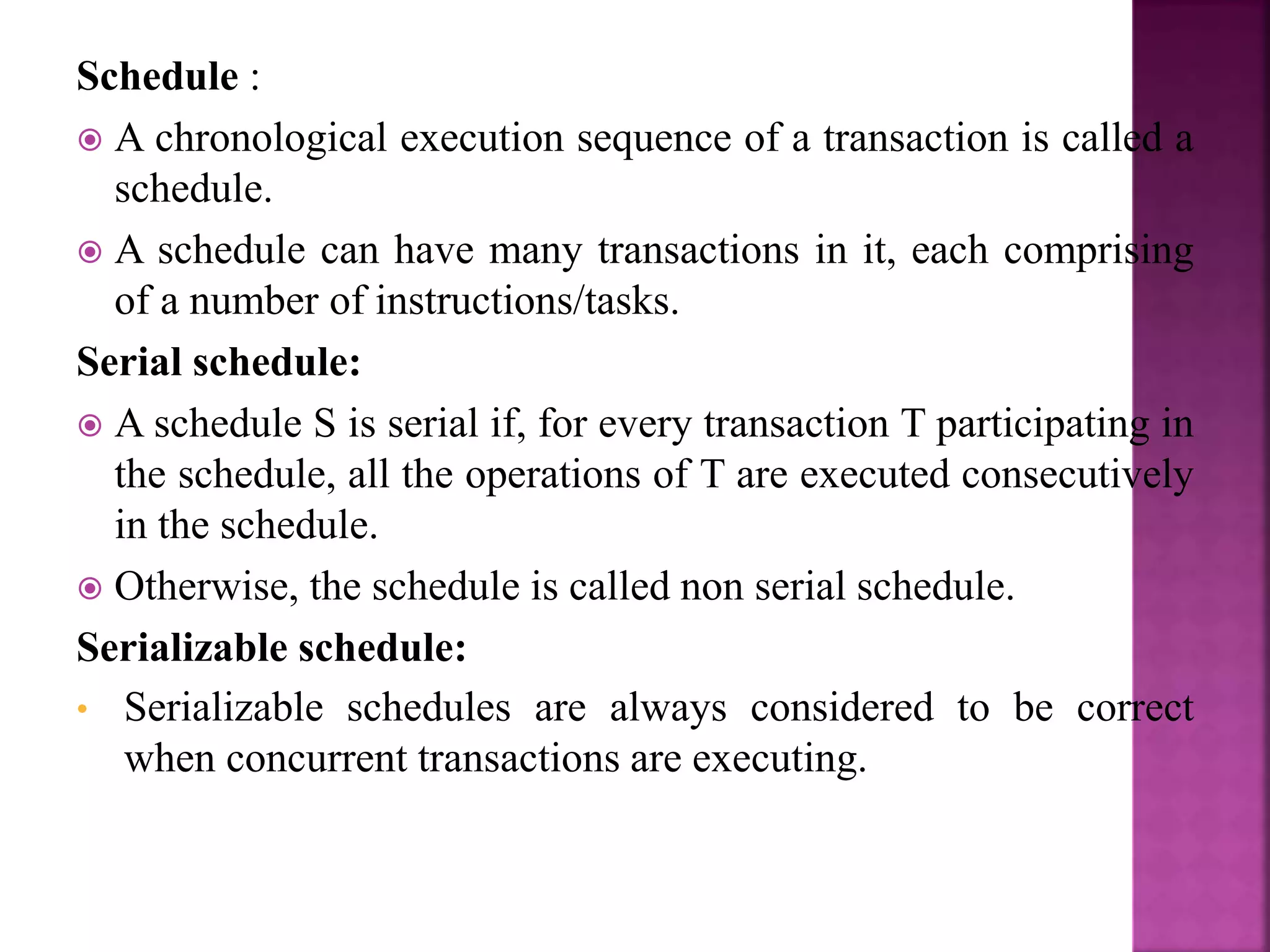 serializability in dbms | PPTX