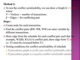 serializability in dbms | PPTX