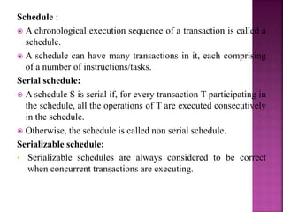 serializability in dbms | PPTX