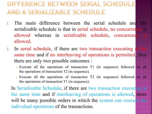 serializability in dbms | PPTX