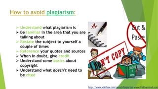 Plagiarism and its Consequences | PPTX