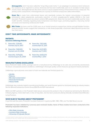 Protandim Science Overview Pages 1-4 | PDF