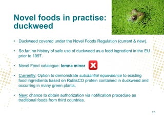 Novel foods for Vitafoods | PDF | Food & Drink