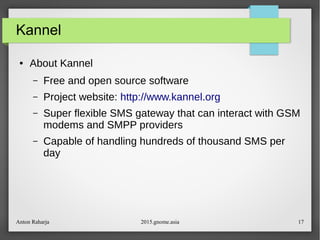 DIY Telephony and Messaging Services with FOSS | PPT