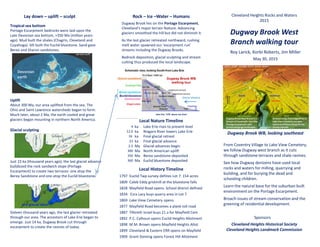 Dugway Brook W br walk handout | PPTX | Geography | Science